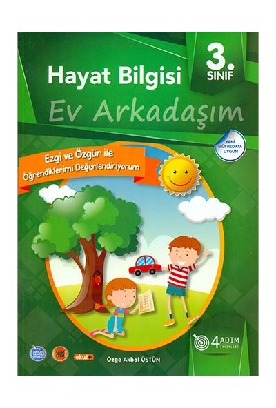 4 Adım 3. Sınıf Hayat Bilgisi Ev Arkadaşım