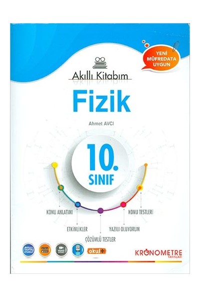 Kronometre 10. Sınıf Fizik Akıllı Kitabım