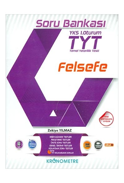 Kronometre TYT Felsefe Grubu Soru Bankası Kronometre TYT Felsefe Grubu Soru Bankası