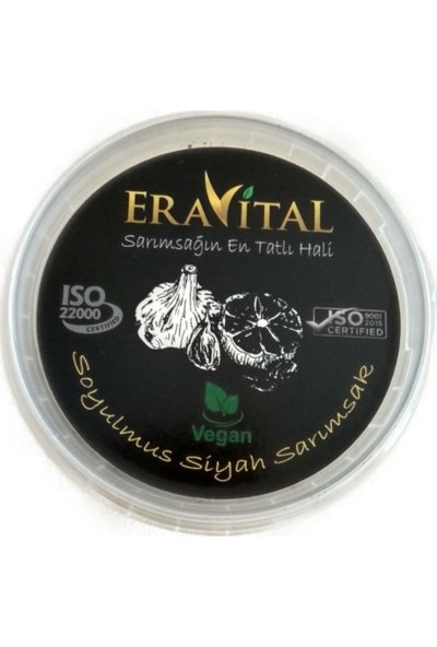 Eravital Soyulmuş Siyah Sarımsak -125 gr