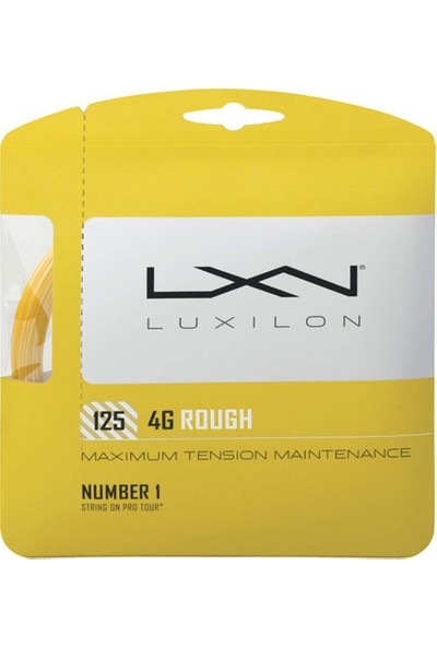 Luxilon WRZ997114 4G Rough 125 Kordaj Luxilon WRZ997114 4G Rough 125 Kordaj