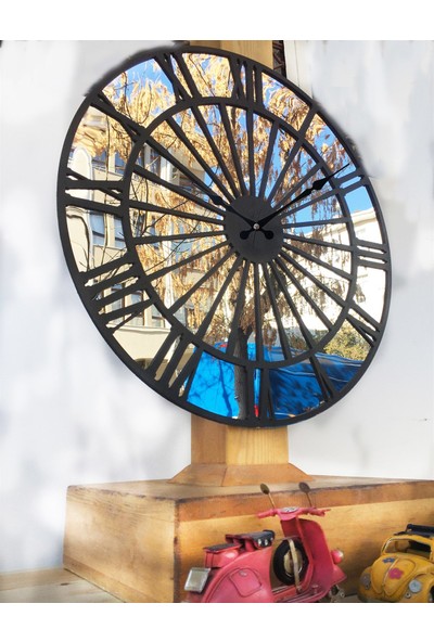 Markakanvas Aynalı Duvar Saati