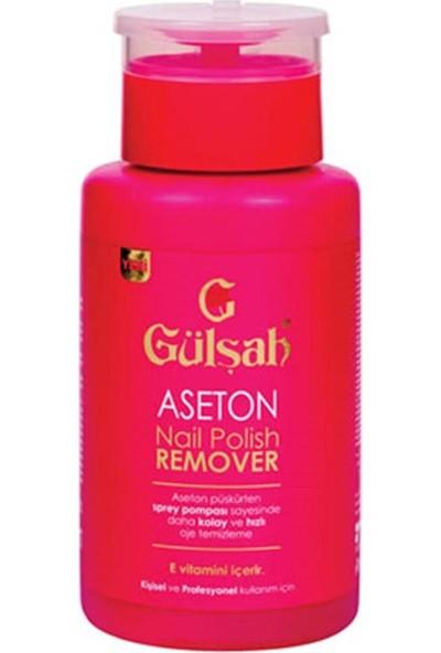 Gülşah Aseton 175 ml Pompalı
