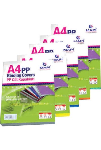 Mapi Cilt K. A4 Pp 350 Mic B.Şeffaf 50 Li 2042450