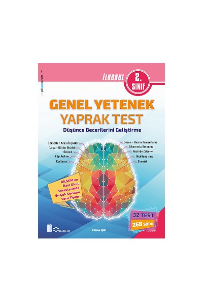 Ata 2.Sınıf Genel Yetenek Yaprak Test - Düşünce Becerilerini Geliştirme Ata 2.Sınıf Genel Yetenek Yaprak Test - Düşünce Becerilerini Geliştirme
