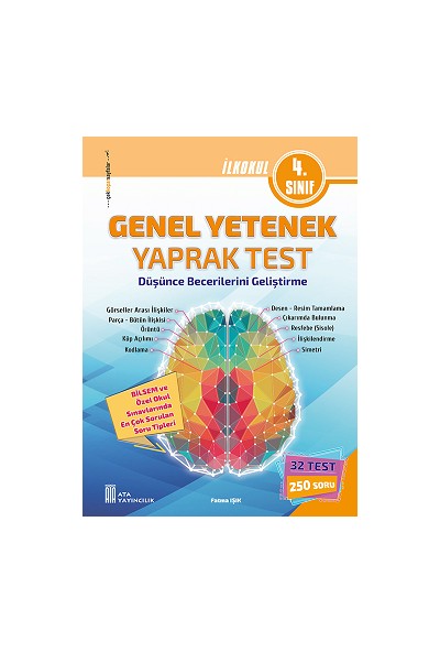 Ata 4.Sınıf Genel Yetenek Yaprak Test - Düşünce Becerilerini Geliştirme Ata 4.Sınıf Genel Yetenek Yaprak Test - Düşünce Becerilerini Geliştirme