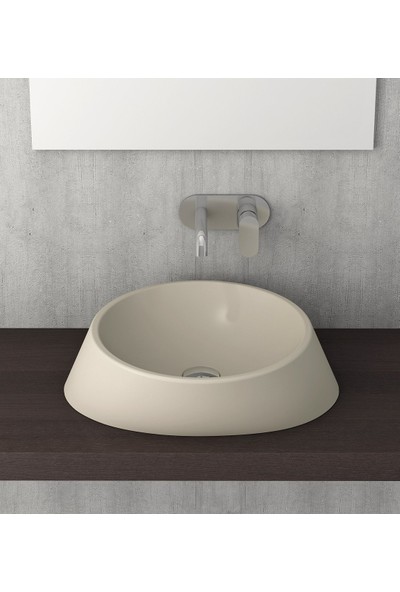 Bocchı Venezia Çanak Lavabo 56 Cm - Mat Kaşmir