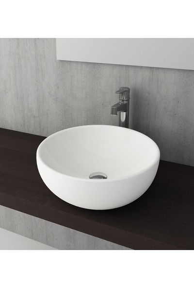 Bocchı Venezia Çanak Lavabo 45 Cm - Parlak Beyaz Bocchı Venezia Çanak Lavabo 45 Cm - Parlak Beyaz