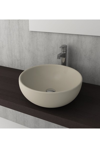 Bocchı Venezia Çanak Lavabo 45 Cm - Mat Kaşmir