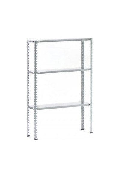 Mira Raf Çelik Raf Sistemleri - 59x60x100 3 Raflı
