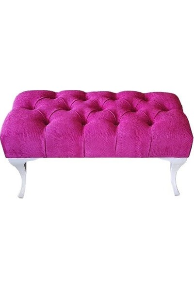 Teknor Dekoratif Kapitone Puf Ayak Ucu Kapı Önü Puf Fuşya Teknor Dekoratif Kapitone Puf Ayak Ucu Kapı Önü Puf Fuşya