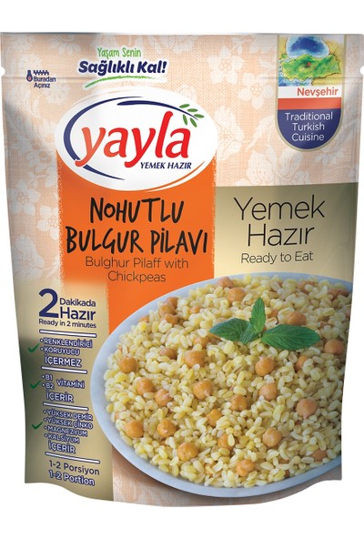 Yayla Hazır Nohutlu Bulgur Pilavı 250 gr