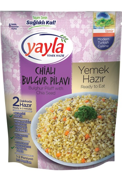 Yayla Hazır Chialı Bulgur Pilavı 250 gr