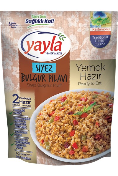 Yayla Hazır Siyez Bulgur Pilavı 250 gr
