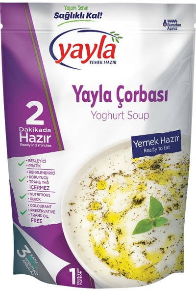 Yayla Hazır Yayla Çorbası 250 gr