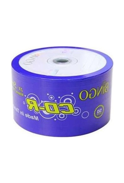 Bingo Shrink 700MB 56X 50'li Boş CD-R Bingo Shrink 700MB 56X 50'li Boş CD-R
