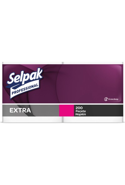Selpak Extra Peçete 200lü 30x30 Selpak Extra Peçete 200lü 30x30