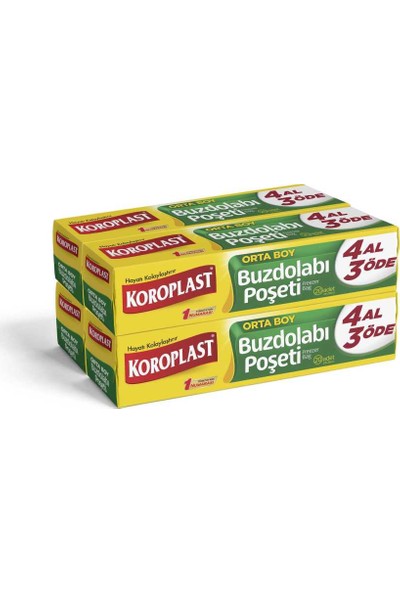 Koroplast Buzdolabı Poşeti Orta Boy 80li