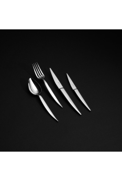 Jumbo 6500 84 Parça 12 Kişilik Çatal Kaşık Bıçak Seti