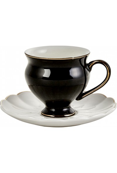 Karaca Black Swan 6 Kişilik Kahve Fincan Takımı