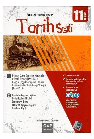 Çap Yayınları 11. Sınıf Tarih Seti Çap Yayınları 11. Sınıf Tarih Seti