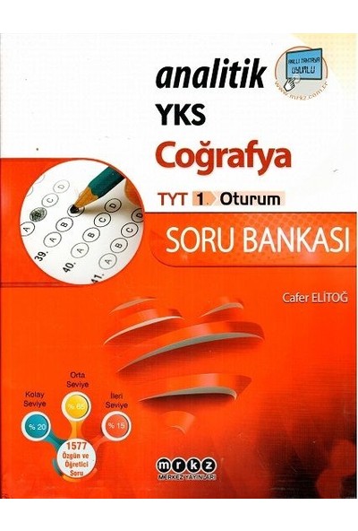 Merkez Yayınları TYT Coğrafya Analitik Soru Bankası - Cafer Elitoğ Merkez Yayınları TYT Coğrafya Analitik Soru Bankası - Cafer Elitoğ