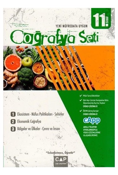Çap Yayınları 11. Sınıf Coğrafya Seti Çap Yayınları 11. Sınıf Coğrafya Seti