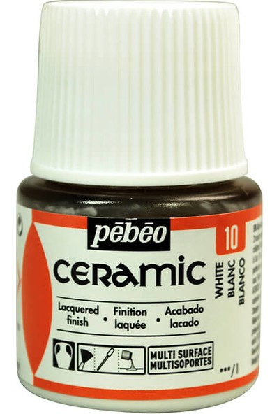 Pebeo Seramik Boyası No:10 45 Ml White