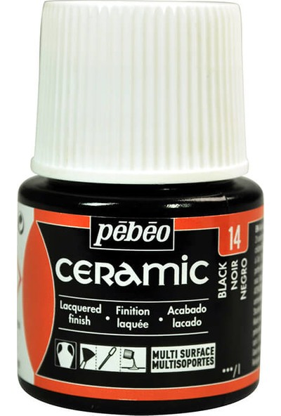 Pebeo Seramik Boyası No:14 45 Ml Black