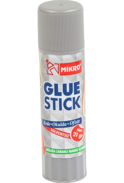 Mikro 21 Gr Glue Stick Yapıştırıcı Mikro 21 Gr Glue Stick Yapıştırıcı