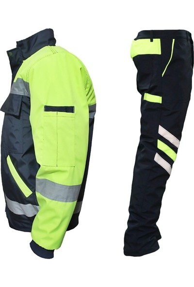 Ssm Soğuk Hava İş Mont Takım Su Ve Rüzgar Geçirmez