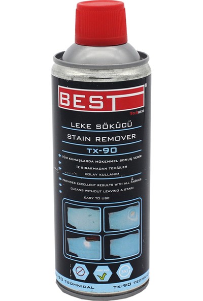 Best Tx-90 Araç İçi Koltuk Döşeme Tavan Leke Sökücü Temizleyici