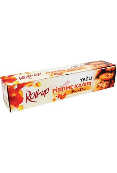 Roll-Up Ekonomik Yağlı Pişirme Kağıdı 50 Metre Roll-Up Ekonomik Yağlı Pişirme Kağıdı 50 Metre