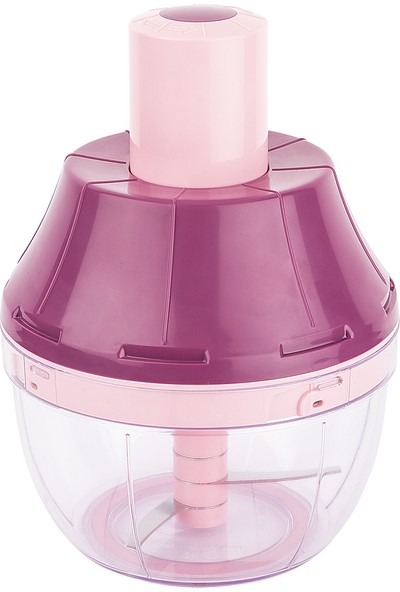 Tantitoni Vişne Pembe Basmalı Pratik Doğrayıcı - 700 ml