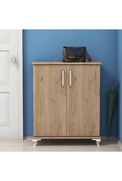 Bimossa R5020 Ceviz Ayakkabılık Çok Amaçlı Raflı Düzenleyici Dolap 80 cm Bimossa R5020 Ceviz Ayakkabılık Çok Amaçlı Raflı Düzenleyici Dolap 80 cm