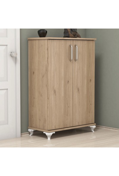 Bimossa R6020 Ceviz Ayakkabılık Çok Amaçlı Raflı Düzenleyici Dolap 100 cm Bimossa R6020 Ceviz Ayakkabılık Çok Amaçlı Raflı Düzenleyici Dolap 100 cm