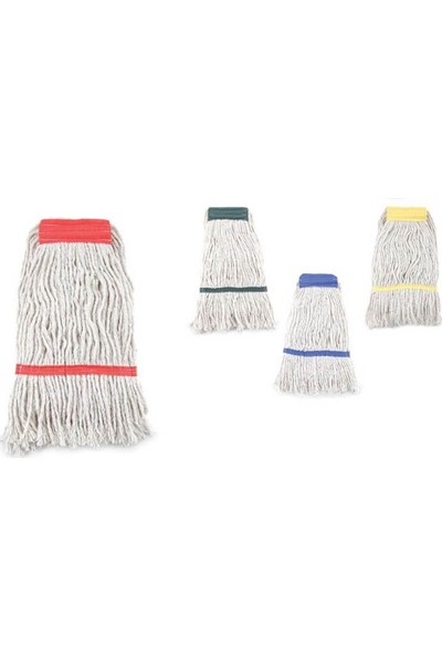 Üçtem IY231 Islak Mop Yedeği Dar 12 Kat 500 GR Asorti