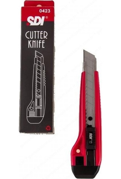 Sdı 0423 Maket Bıçağı Geniş Otomatik Kilitlemeli
