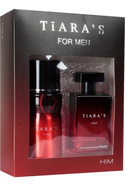 Tiaras For Him Edt 100 Ml + 150 Ml Deodorant Tiaras For Him Edt 100 Ml + 150 Ml Deodorant
