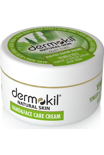 Dermokil El Ve Yüz Kremi Aloe Vera Özlü 300 ml