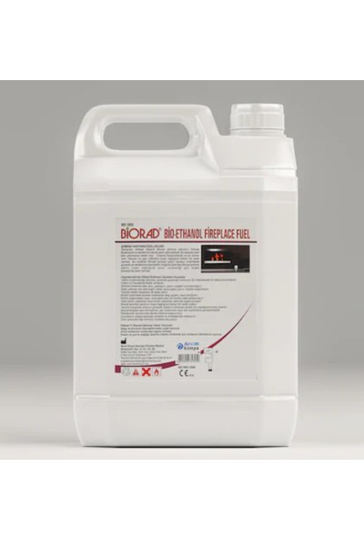 Biorad Ethanol Etanol Fuel Bacasız Şömine Yakıtı 20 litre