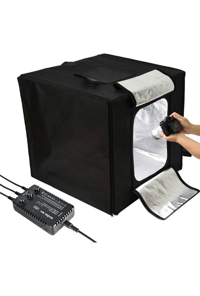 Godox LST80 Led Küp Çekim Çadırı 80x80x80 Godox LST80 Led Küp Çekim Çadırı 80x80x80