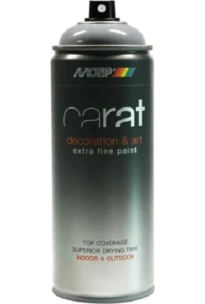 Motip Carat Ral 7001 Çakıl Gri Parlak Akrilik Spr Boya 400ml Germany