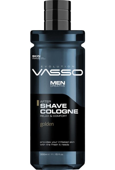 Vasso Tıraş Sonrası Kolonya 330 ml – ( Golden ) Vasso Tıraş Sonrası Kolonya 330 ml – ( Golden )