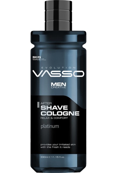 Vasso Tıraş Sonrası Kolonya 330 ml – ( Platinium ) Vasso Tıraş Sonrası Kolonya 330 ml – ( Platinium )