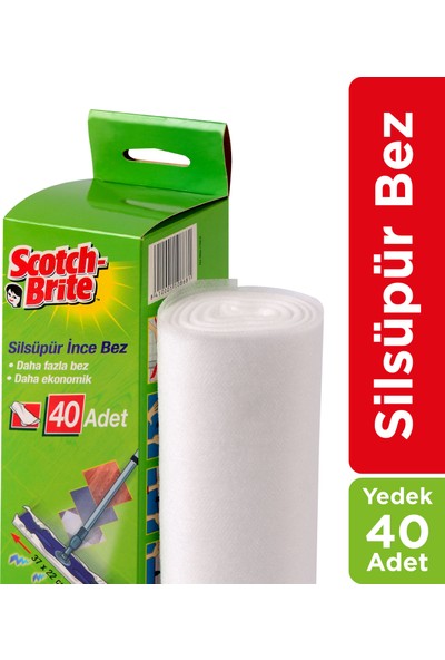 Scotch Brite Silsüpür İnce Bez