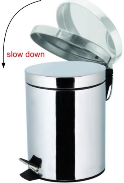 Dekor Pedallı Çöp Kovası, 5 lt, 430 Kalite