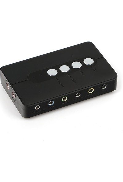 Dark 7.1 Analog / Optik 2 Kanal Profesyonel USB Ses Kartı (Windows ve MAC Destekli)(DK-AC-USCP7) Dark 7.1 Analog / Optik 2 Kanal Profesyonel USB Ses Kartı (Windows ve MAC Destekli)(DK-AC-USCP7)