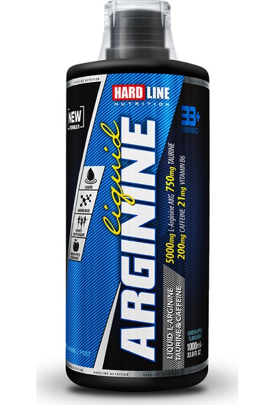 Hardline Arginine Liquid 1000 Ml Yeşil Elma - (Arjinin) Hardline Arginine Liquid 1000 Ml Yeşil Elma - (Arjinin)