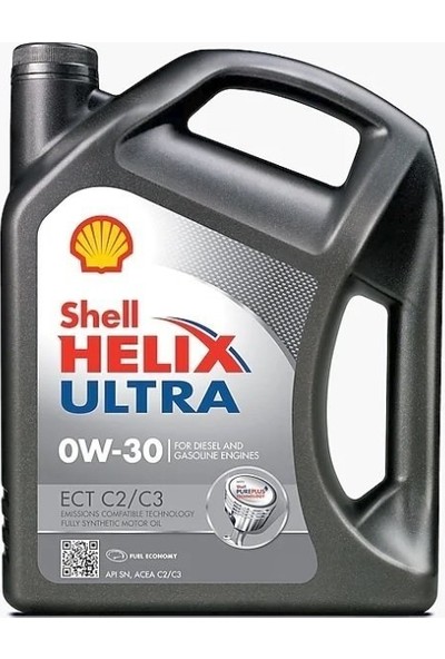 Shell Helix Ultra 0W-30 ECT C2/C3 5 Litre Motor Yağı ( Üretim Yılı: 2021 )